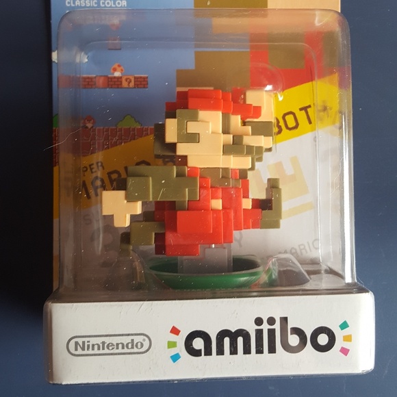 Nintendo | Other | 8 Bit Retro Classic Mario Amiibo | Poshmark